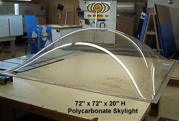Skylights, Domes & Plastics.